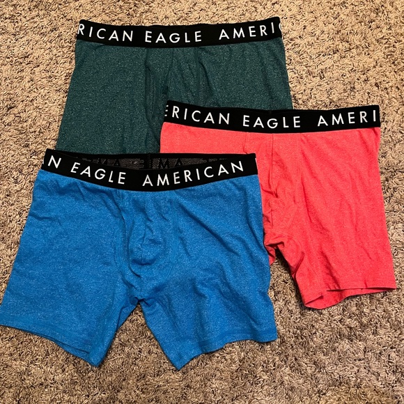 American Eagle Outfitters | Underwear & Socks | American Eagle Boxer Briefs 3 Pack | Poshmark